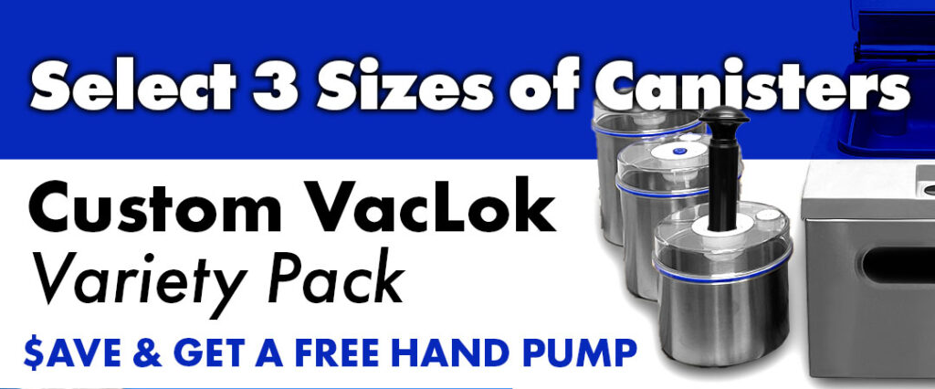 VacLok Large Canister - Stainless Steel | JVR Industries, Inc.®